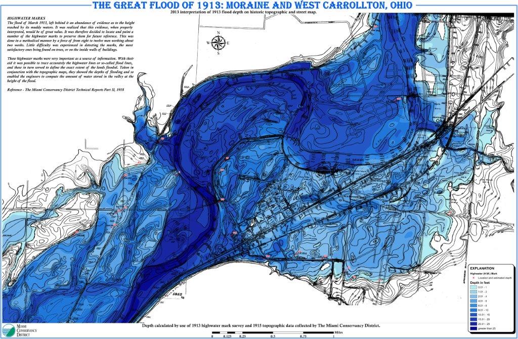 'Our National Calamity': The Great Easter 1913 Flood: Mapping Disaster