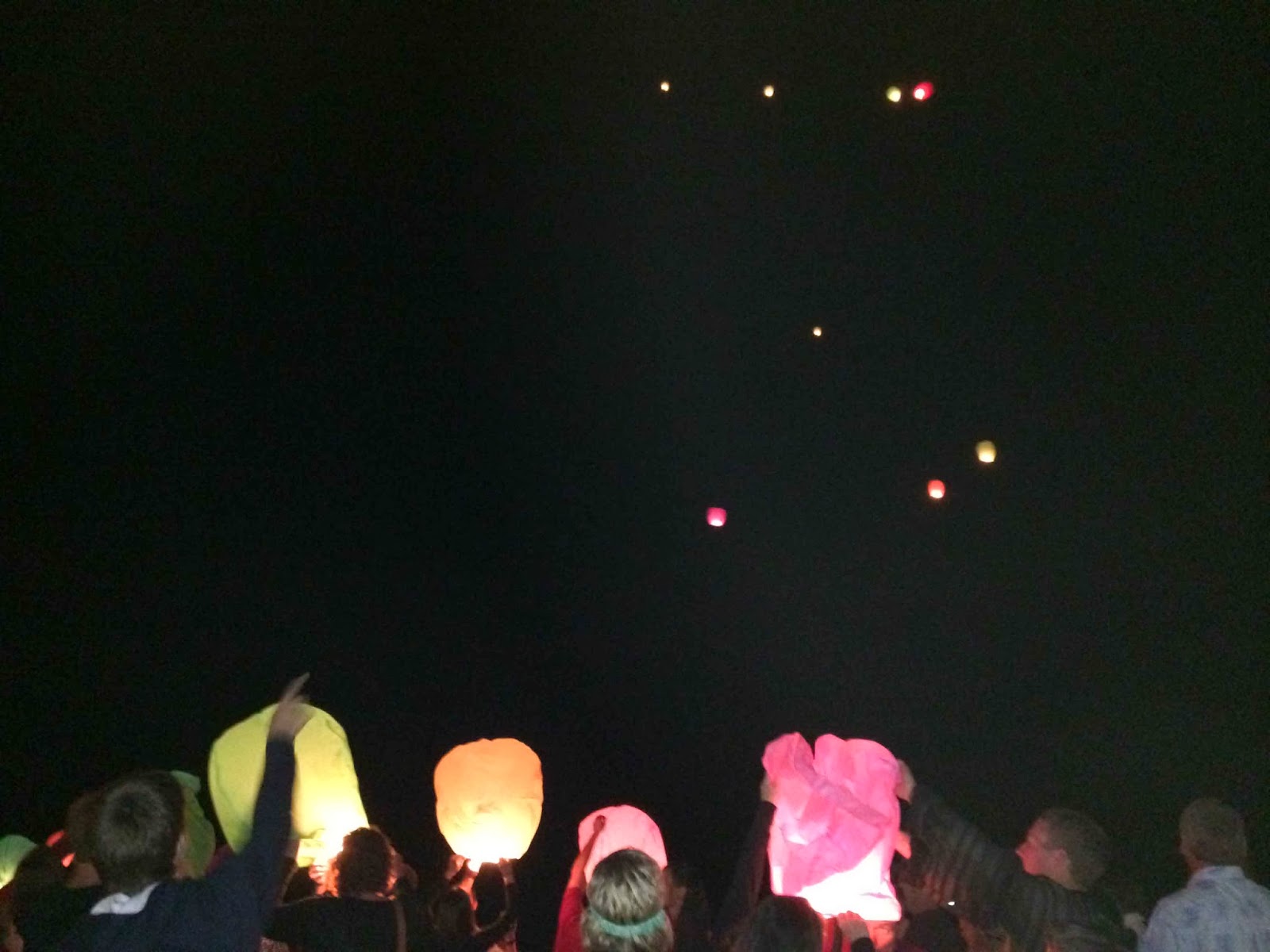A Day at a Time: Floating Lanterns Over Mexico