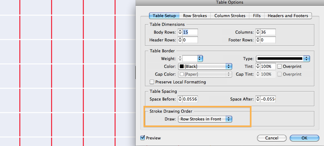 Document Geek: The Trick to Getting Column Strokes to Be in Front