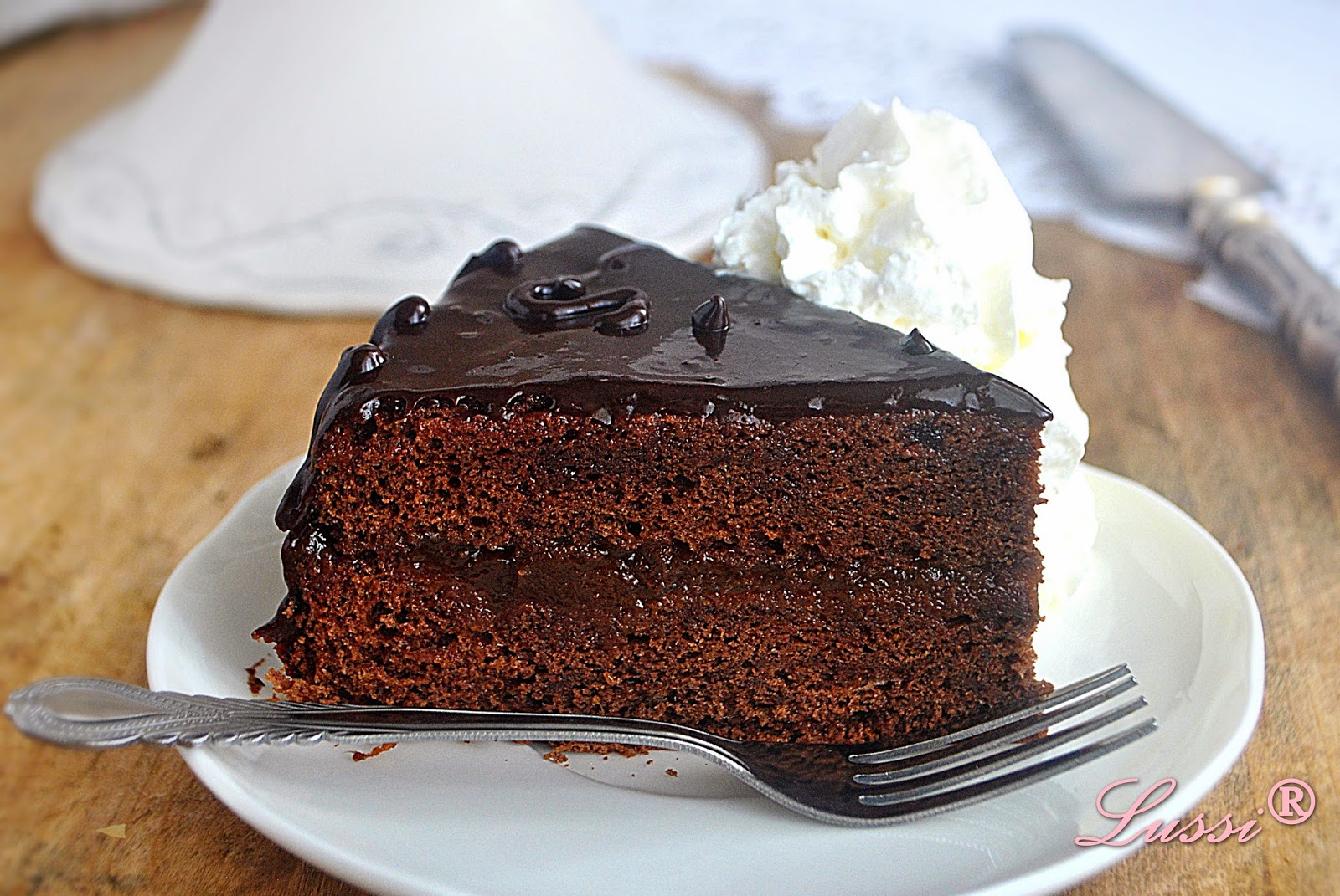 Lussi`s World of Artcraft: Торта Сахер (Захер) / Sacher Torte (Cake)