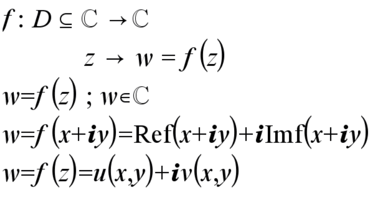 Matemática Avanzada - E.P.N. remedial: funciones de variable compleja