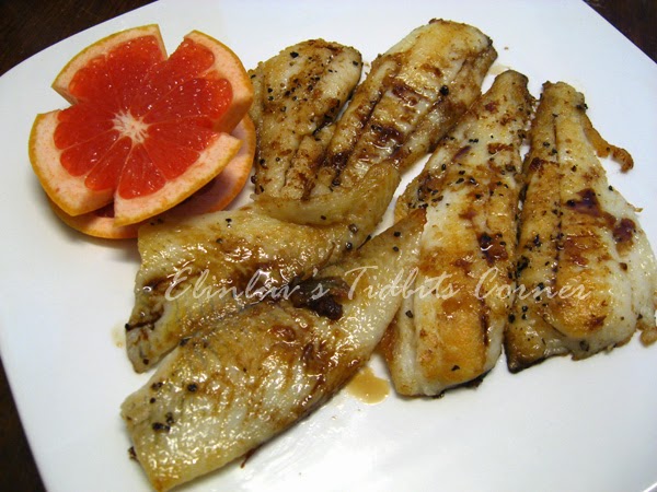 Elinluv's Tidbits Corner: Pan Seared Yellow Fin Sole Fillet With Butter