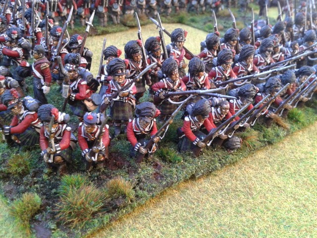 The British Army At Waterloo: 42nd Foot (The Black Watch) - finished!