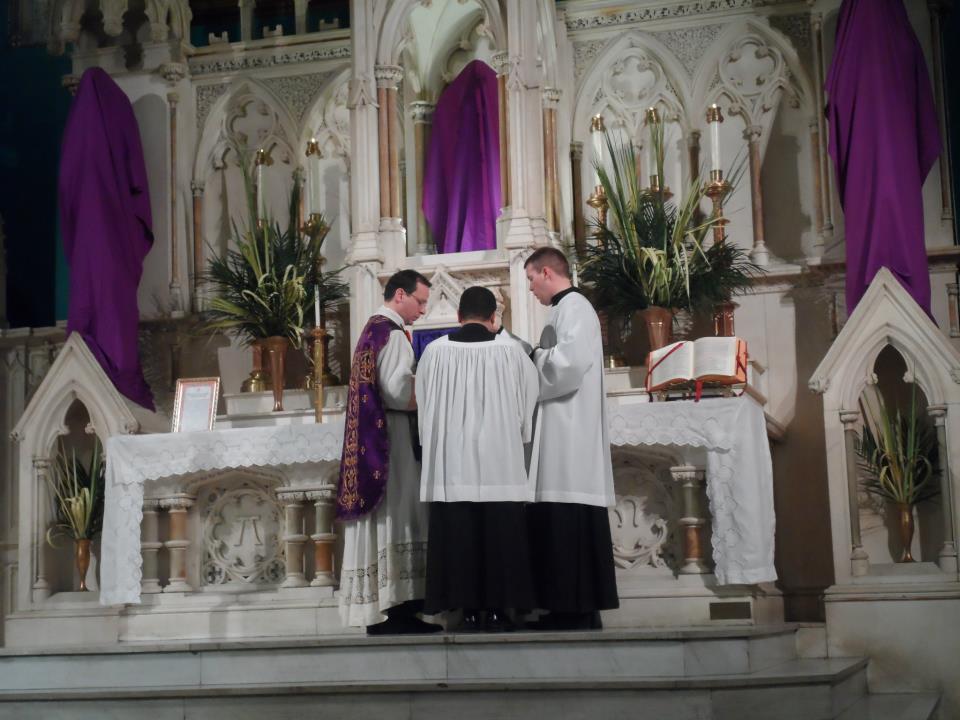 Traditional † Catholicism: Palm Sunday - Church of the Holy Innocents - NYC