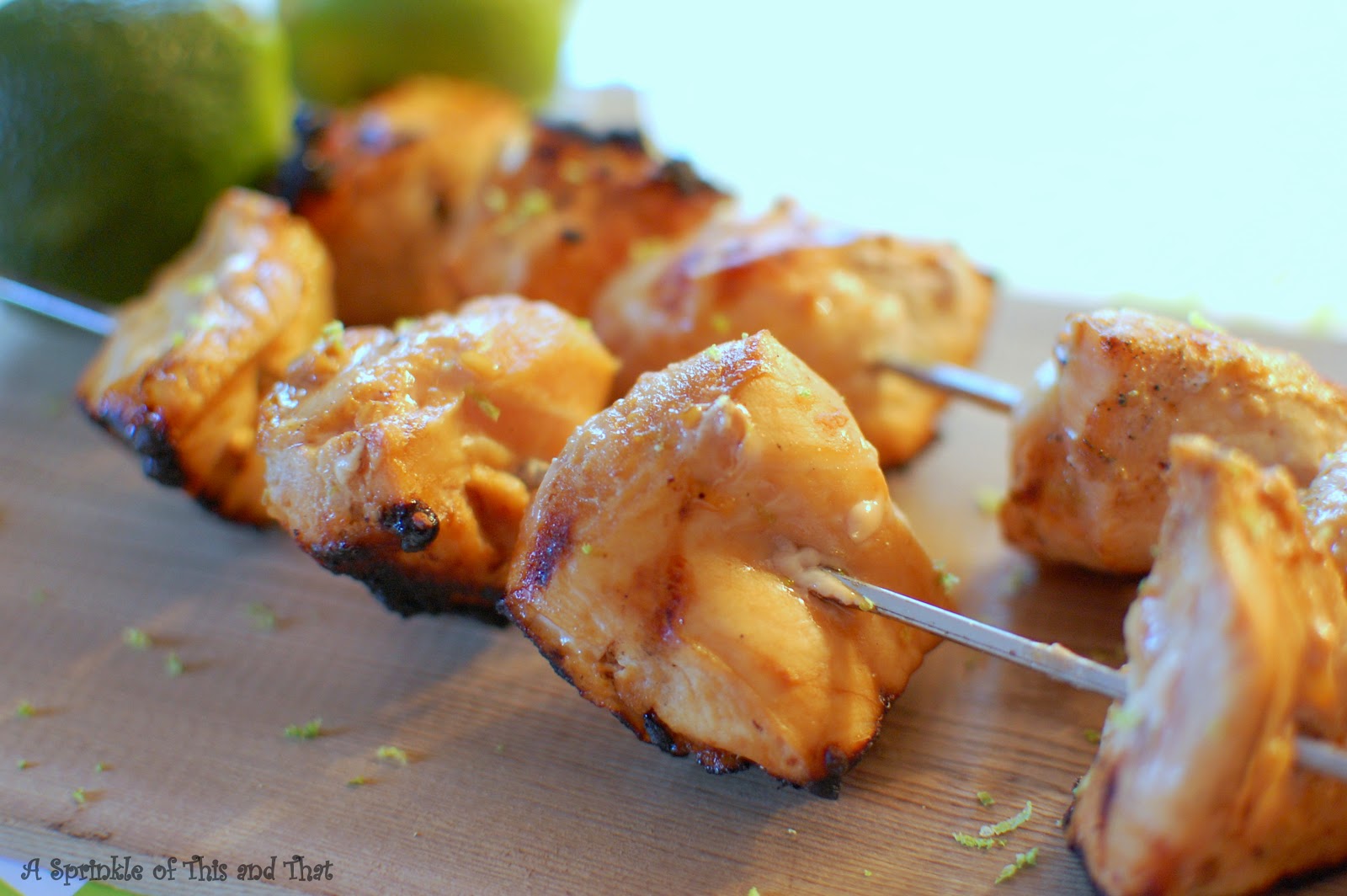 A Sprinkle of This and That: Grilled Key Lime Chicken