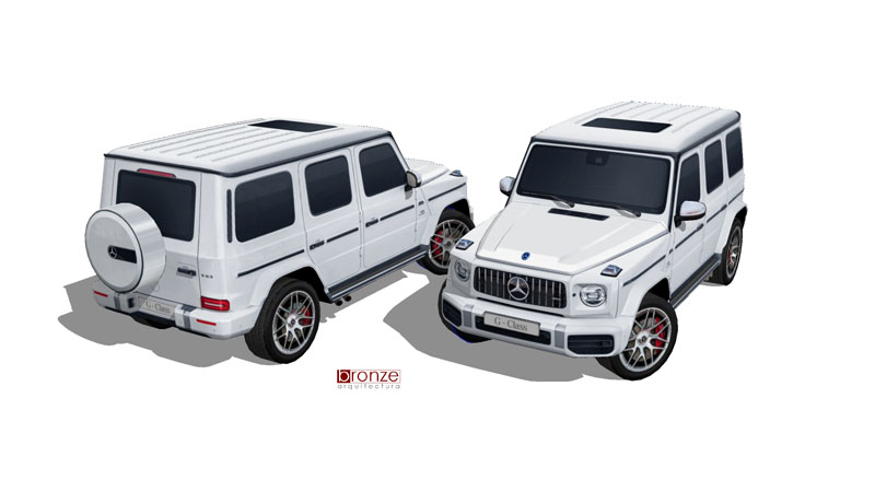 3D Strokes: Stroke 183 - Mercedes-Benz G63 AMG