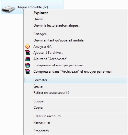 Netduzero: Formatage : Physique et Logique