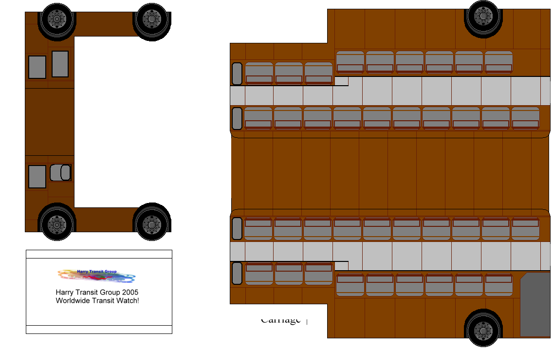 SP. Papel Modelismo: PaperCraft - Bus