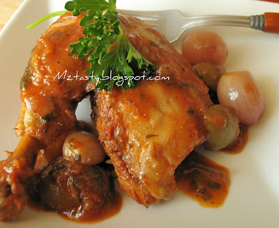 MzTasty's Kitchen, Savor The Flavor: Roast Chicken with Olives/Chicken ...