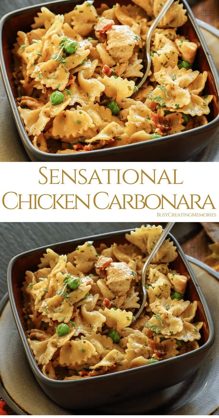 Sensational Chicken Carbonara Recipe