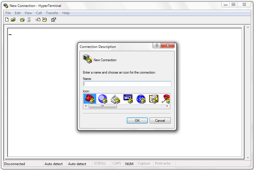 Worthy Solution: Getting started with Hyperterminal / How to use ...