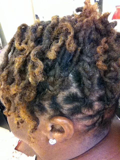 Palm Rolled Locs Style | Homecoming Hairstyles