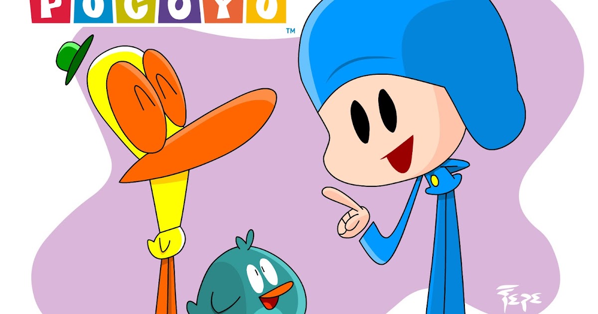 Federico Pérez Moreno: POCOYO 2D illustration FanArt 7.0
