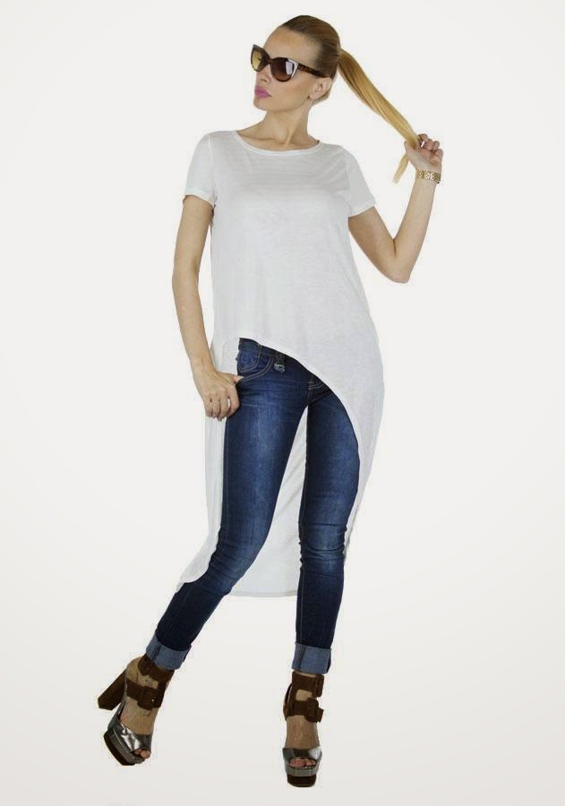 Bluze Dama: Bluza Dama Plain White