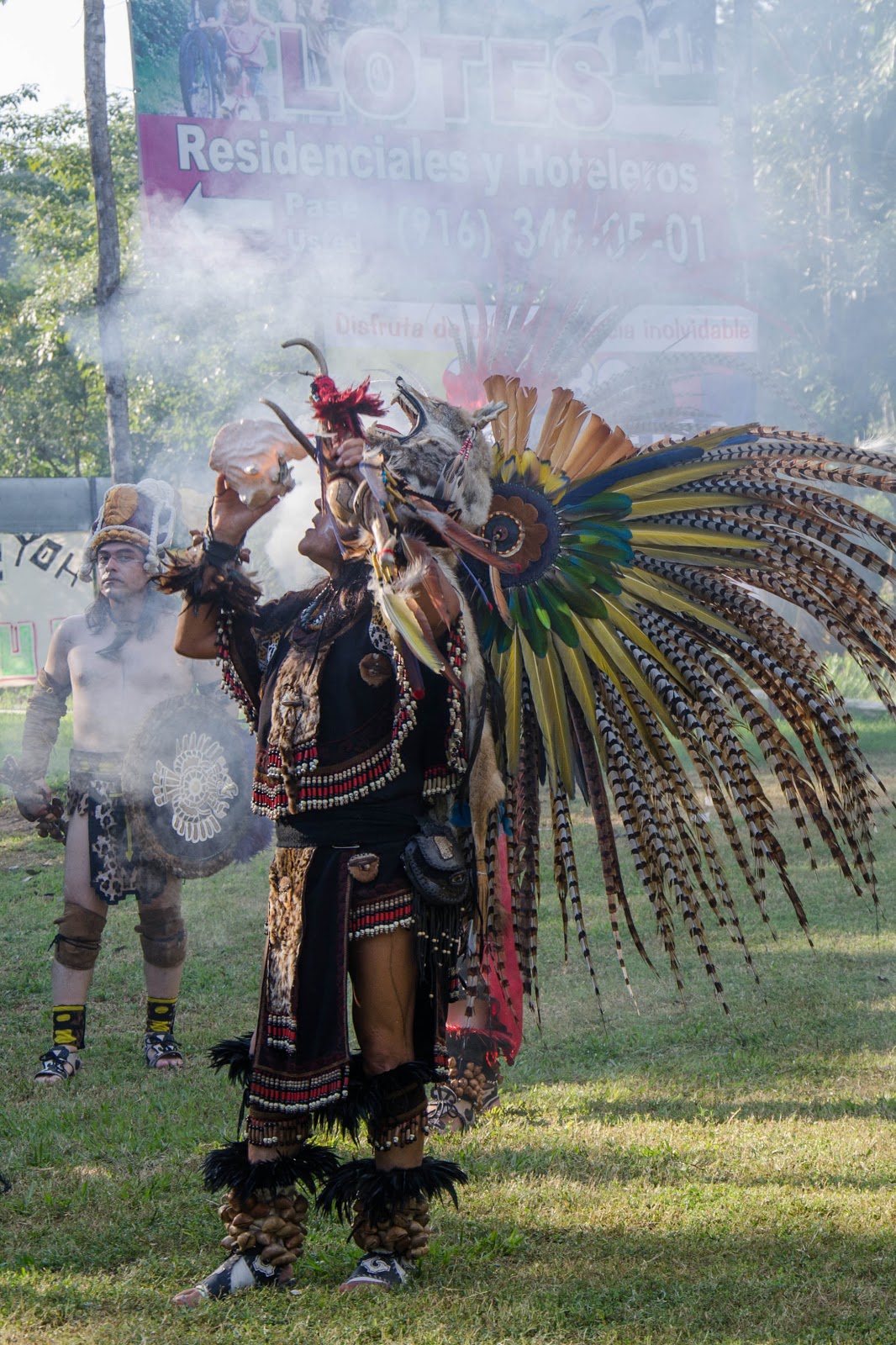 Belize us!: Mayan Dance Ceremony at Palenque