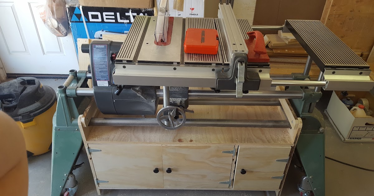 Storage: A Cabinet Under The ShopSmith, Part 3 ~ Learning Woodworking ...