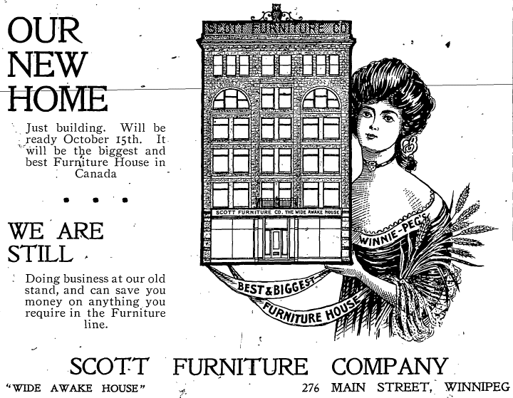 Winnipeg Places: 272 Main Street - Scott Block