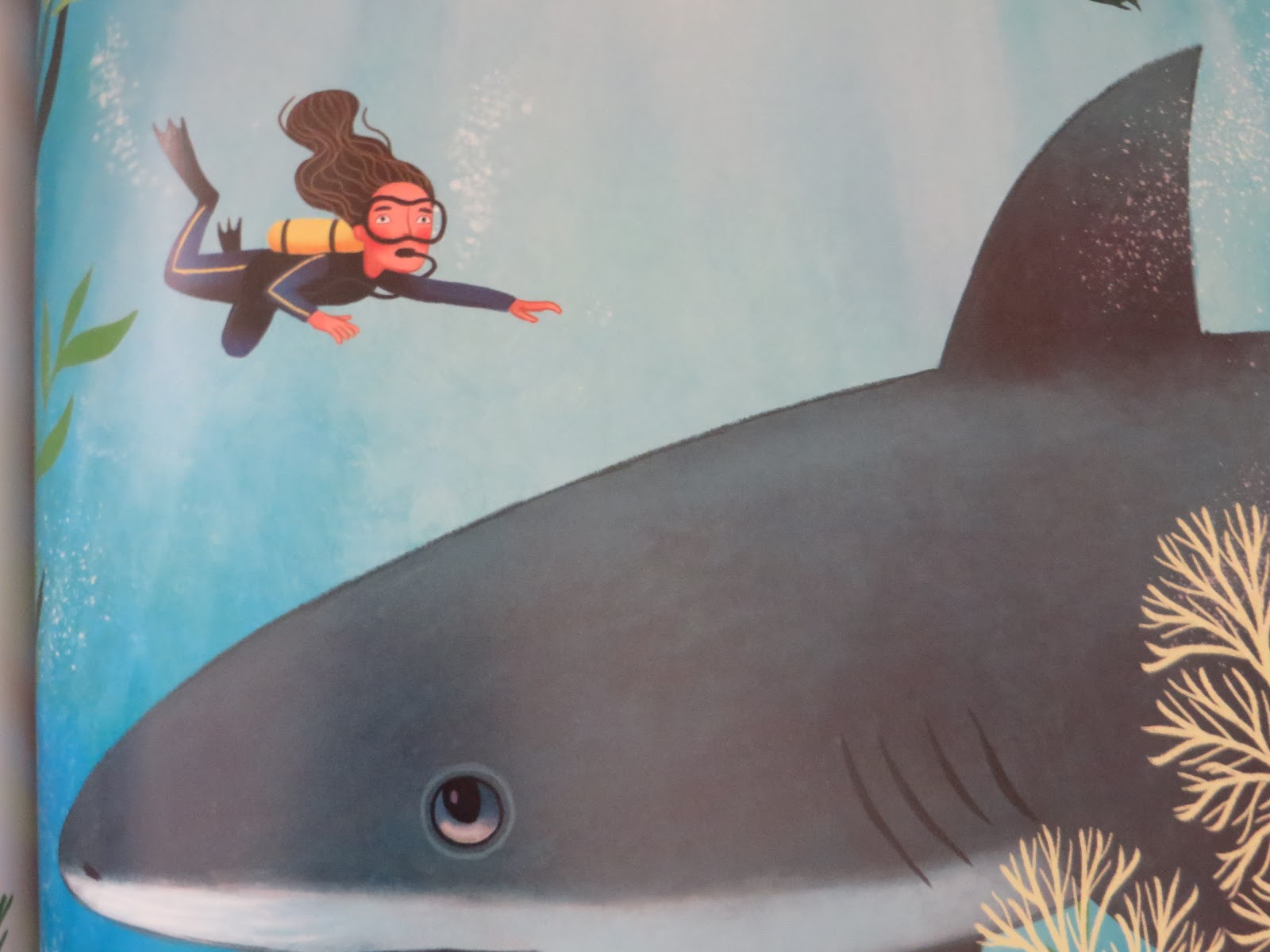 Space On The Bookshelf: Shark Lady, The True Story of How Eugenie Clark ...