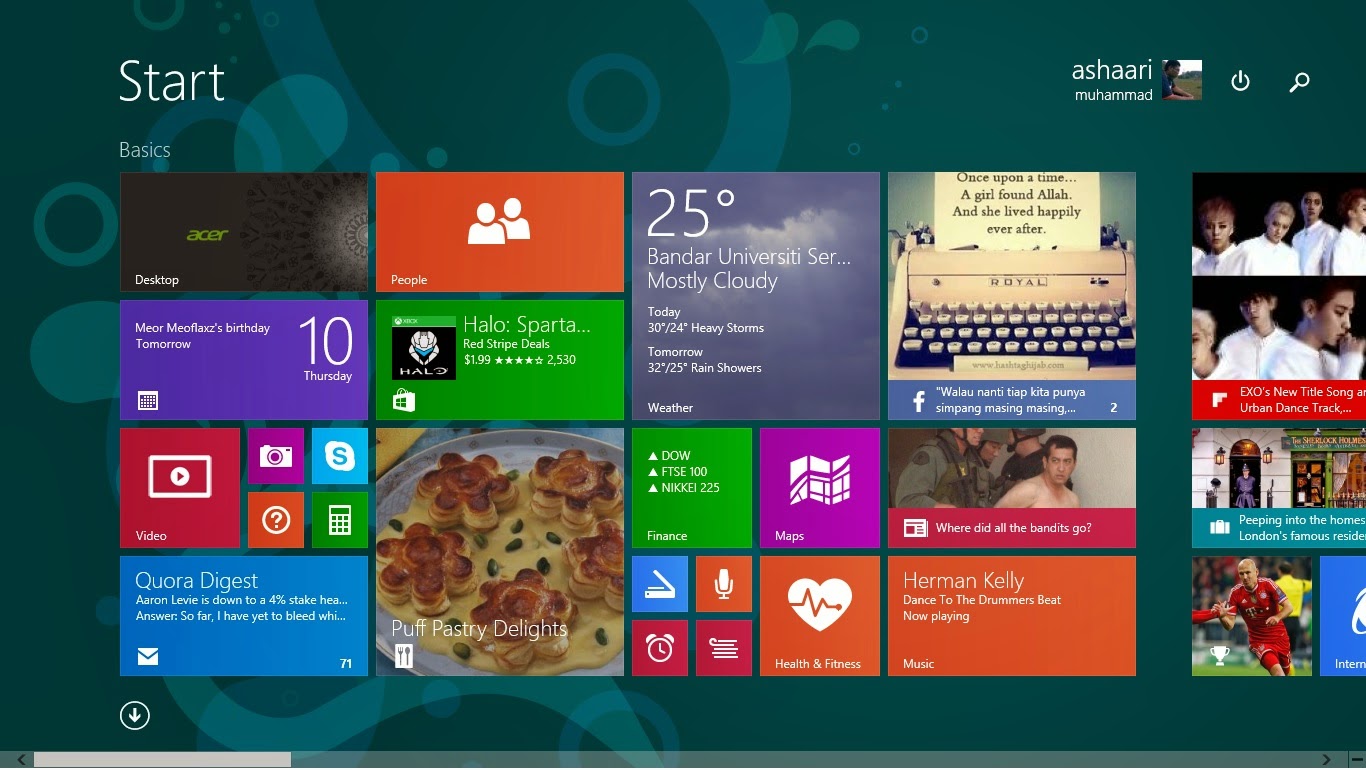 kawaii: Windows 8 Update: Mesra Tetikus