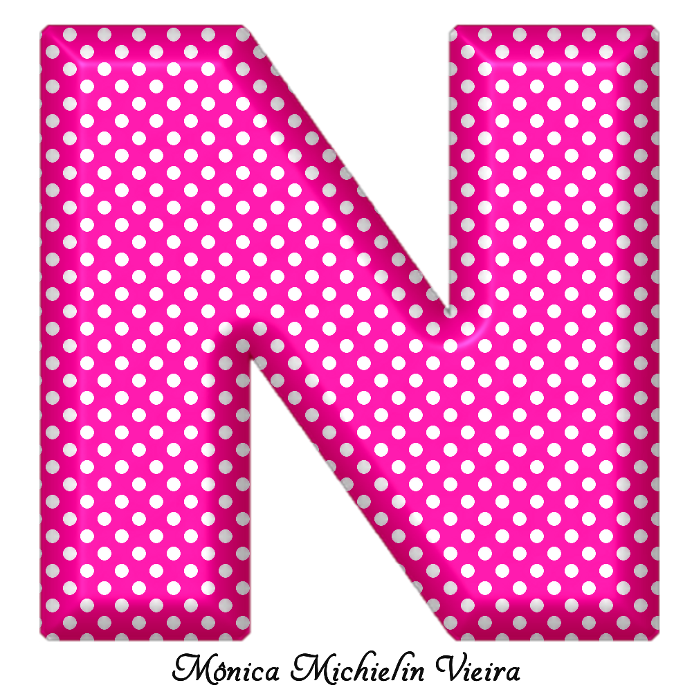 M. Michielin Alphabets: ALFABETO COR DE ROSA , PINK ALPHABET PINK ...