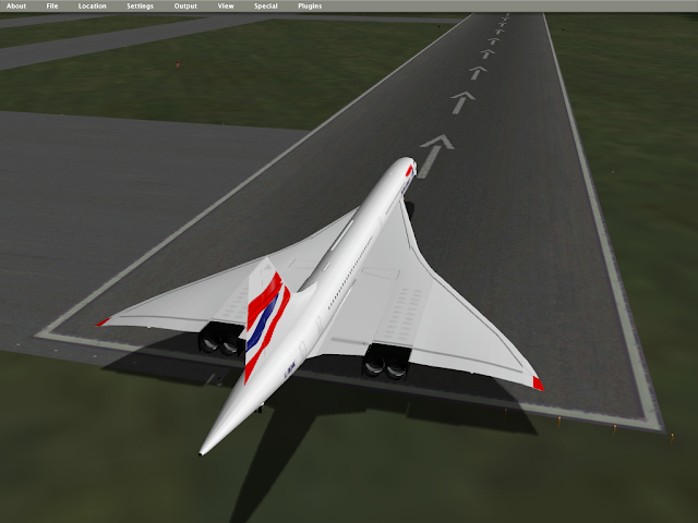 Wingate SAI: my AutoCAD Design of Concorde plane!