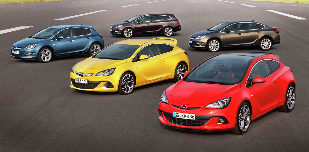 Riwal888 - Blog: New Opel Astra J range: More Variety, Engines and High ...