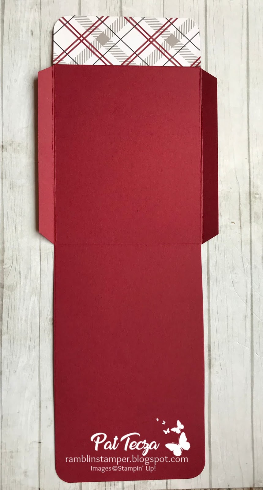 Ramblin' Stamper: Farmhouse Christmas Pocket Card