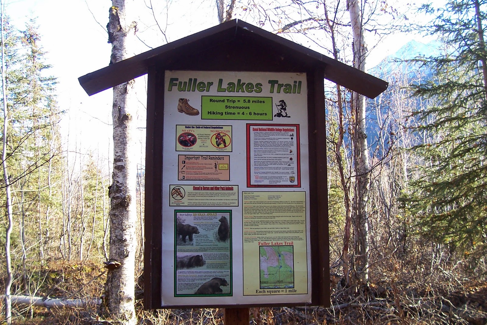 Beaver Creek Cabins & Guide Service: Fuller Lakes Trail