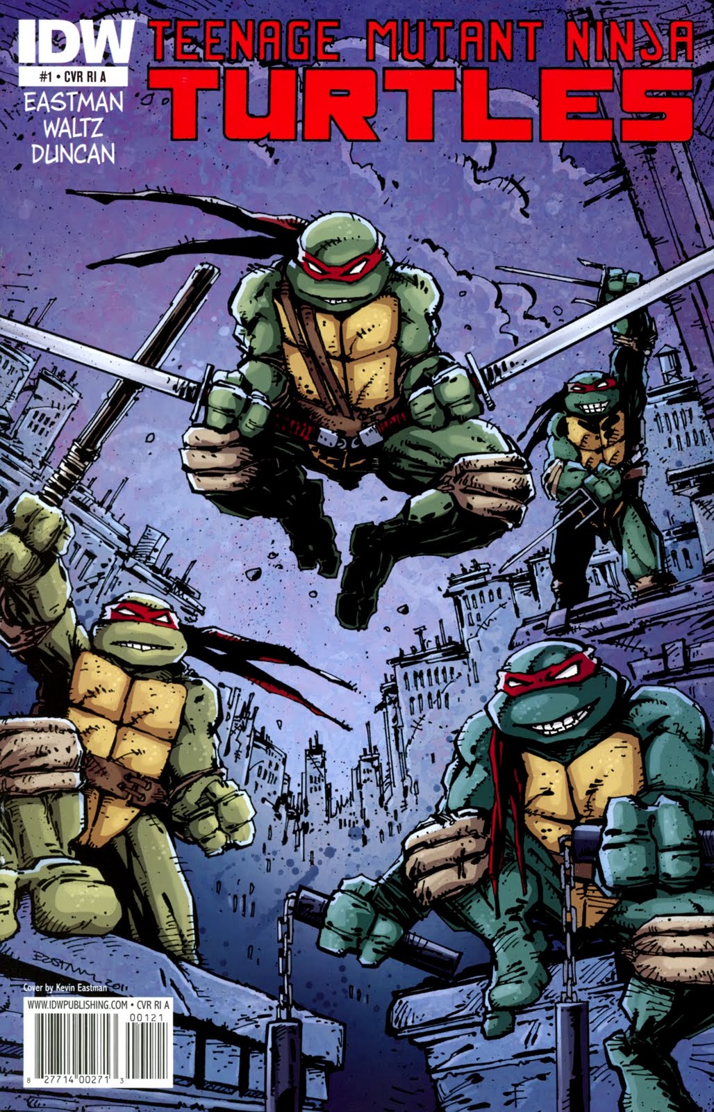 Teenage Mutant Ninja Turtles #1 (Reseña) - La Hoguera de las Necedades