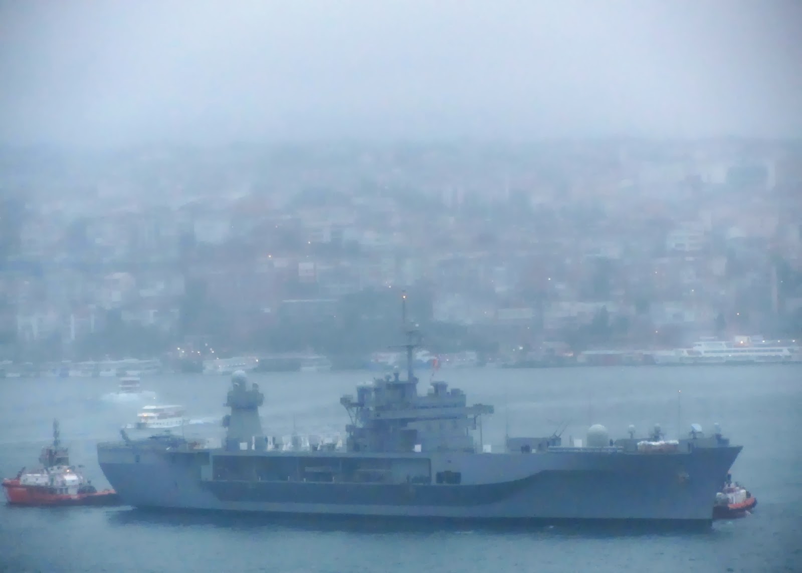 WARSHIPS ON THE BOSPHORUS: The USS Mount Whitney (LCC/JCC 20) Blue ...
