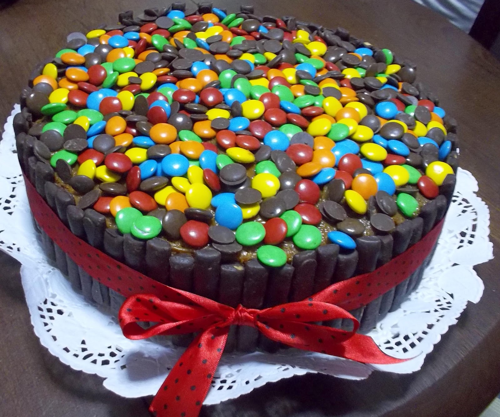 Tortas de chocolate con rocklets - Imagui