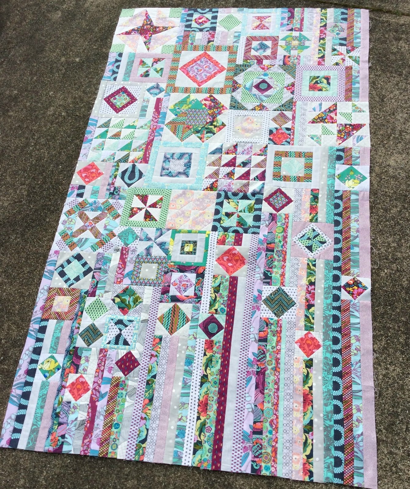 Jaffa quilts: Gypsy Wife Section 9