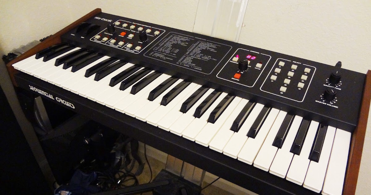 MATRIXSYNTH: Sequential Circuits Six-Trak Analog Synthesizer SN 0151