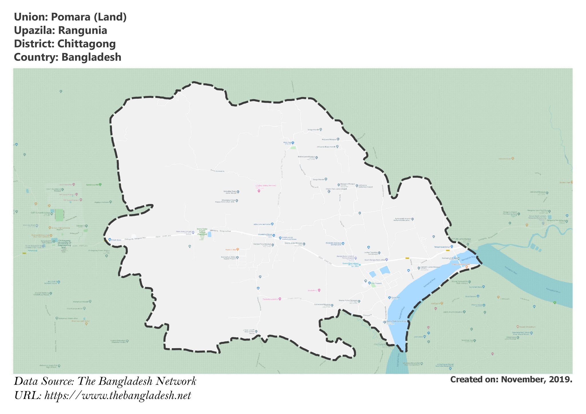 Pomara Union, Chittagong