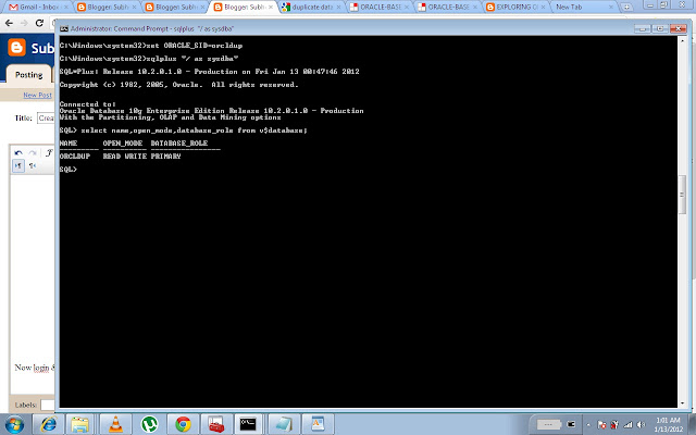 Subhendra S Blog Creating A Duplicate Database In Using Rman In 10g Windows Platform Same