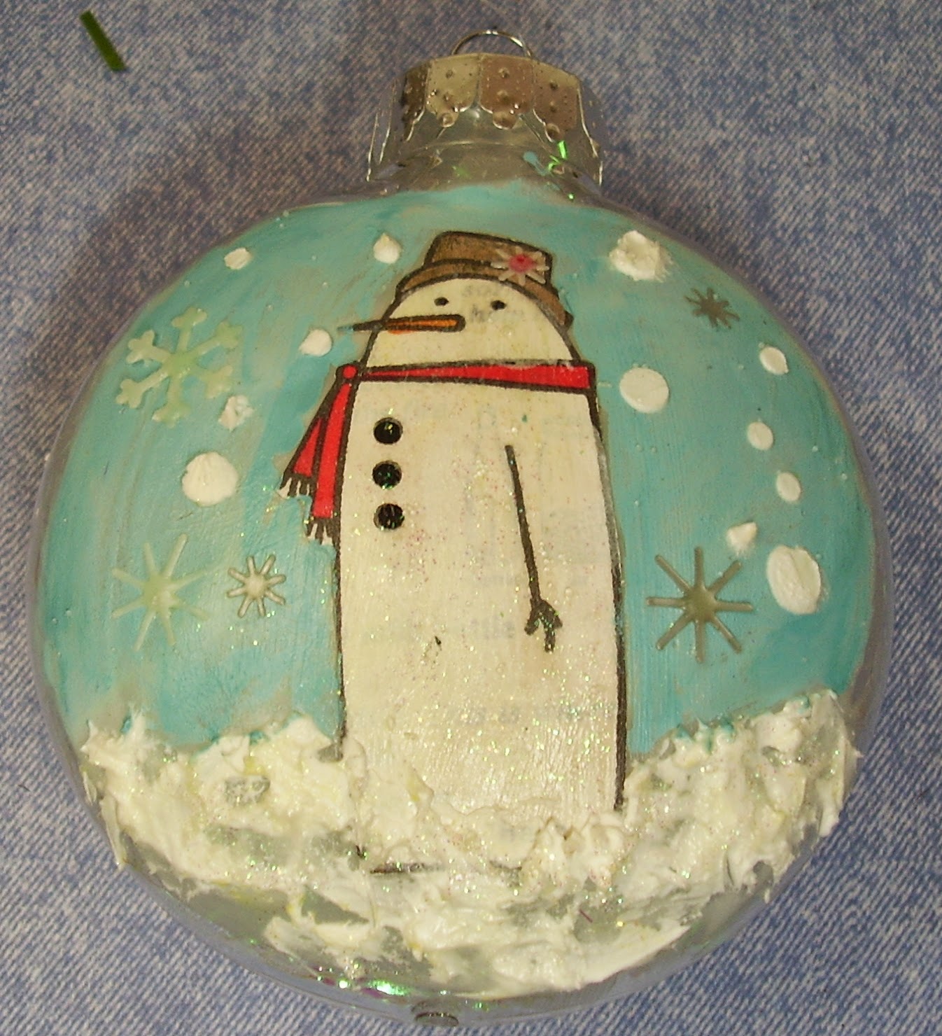 Mixed Media Mojo: Holiday Ornament How To