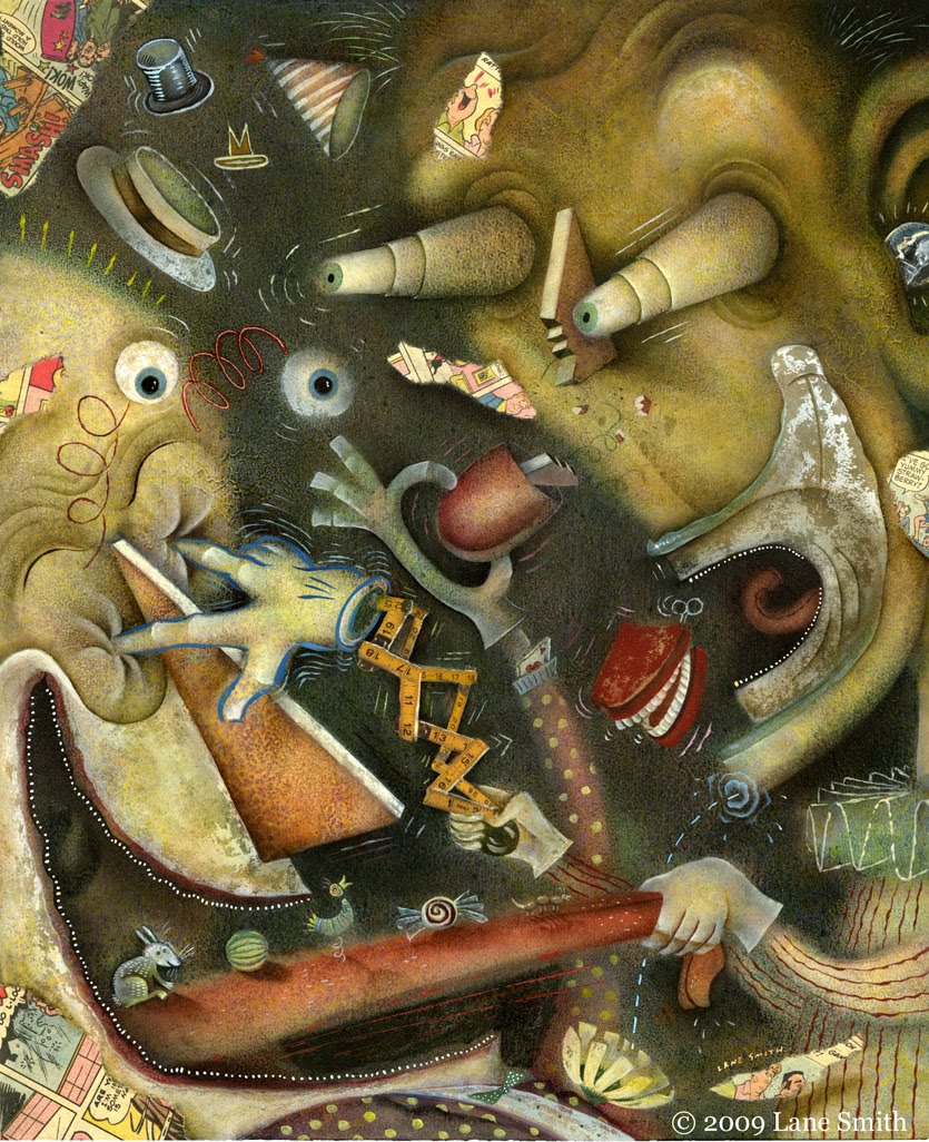 The Art of Visual Thinking: Illustrator of the Week: Lane Smith