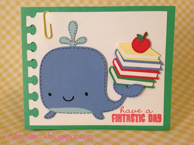 The Crafty Kitten: Back To School Encouragement Card