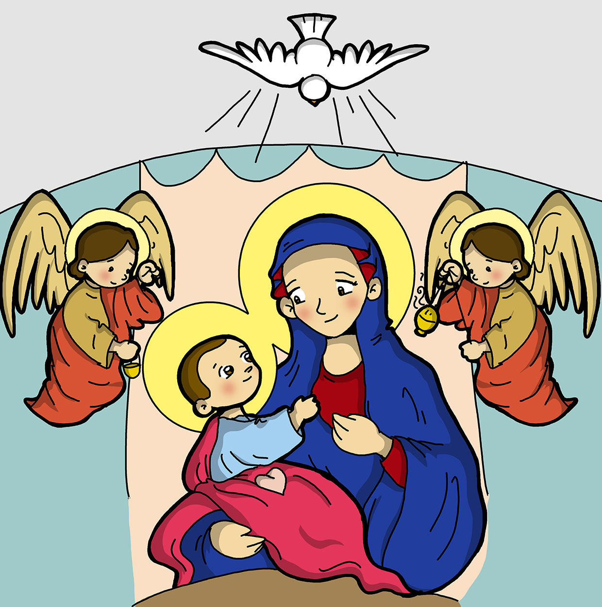 La Catequesis (El blog de Sandra): Recursos Catequesis Nuestra Señora ...