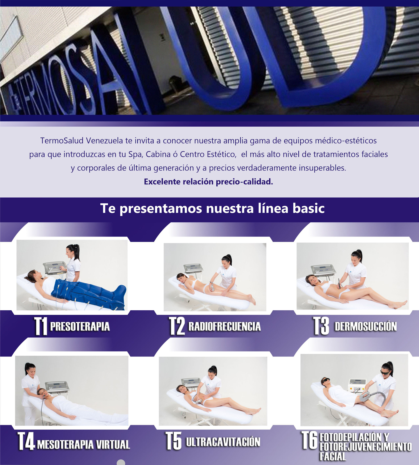 TERMOSALUD Equipos profesionales para estéticas: TERMOSALUD-linea-basic ...