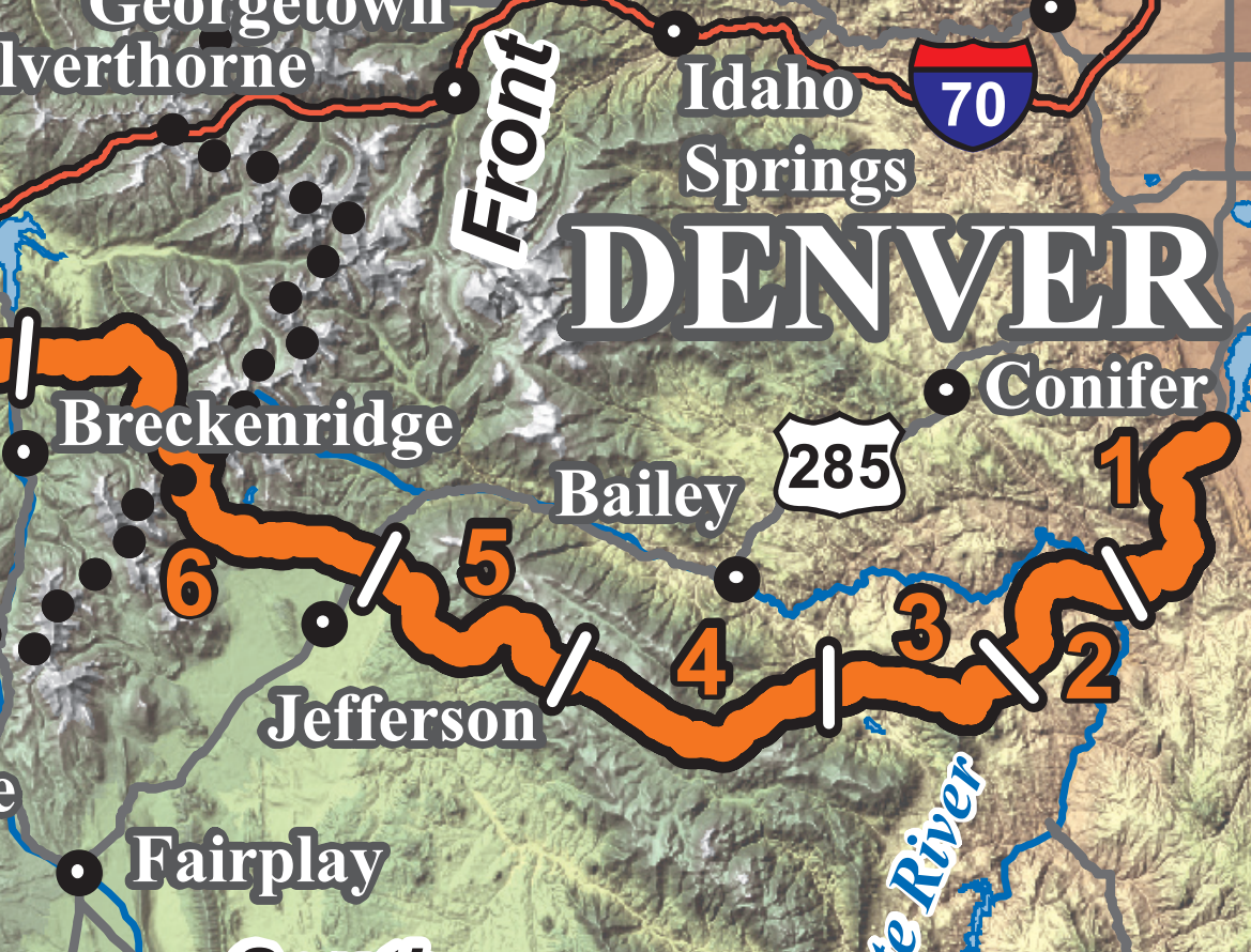 Rick Acheson's Adventures: The Colorado Trail (Segments 1 - 6 Denver to ...