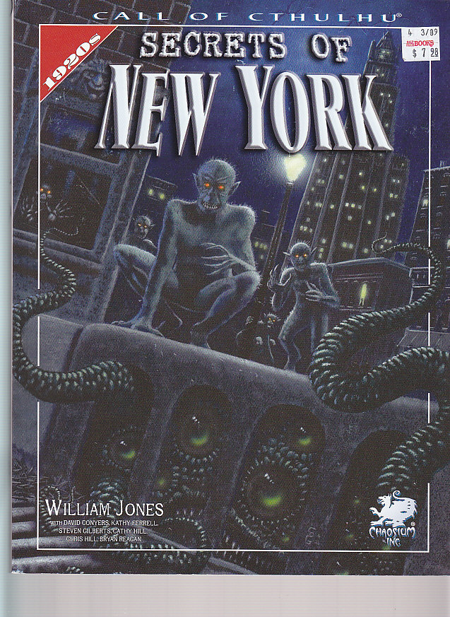 Quag Keep: CoC - Secrets of New York