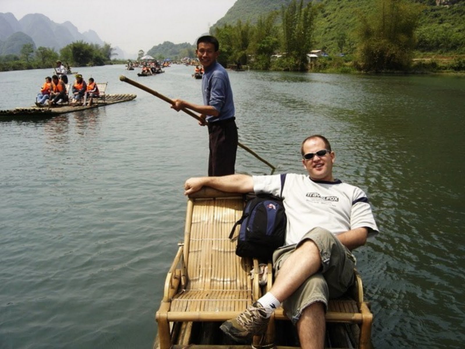 My Graced Journey: Cruising on the Li River & Bamboo rafting in Yangshuo