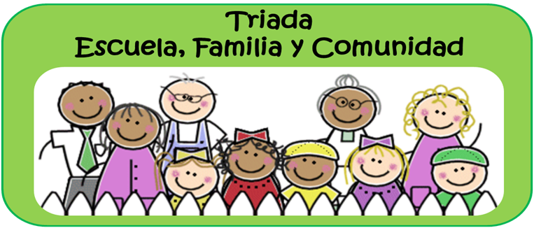Triada (escuela, familia y comunidad): Relación Escuela, Familia y Comunidad