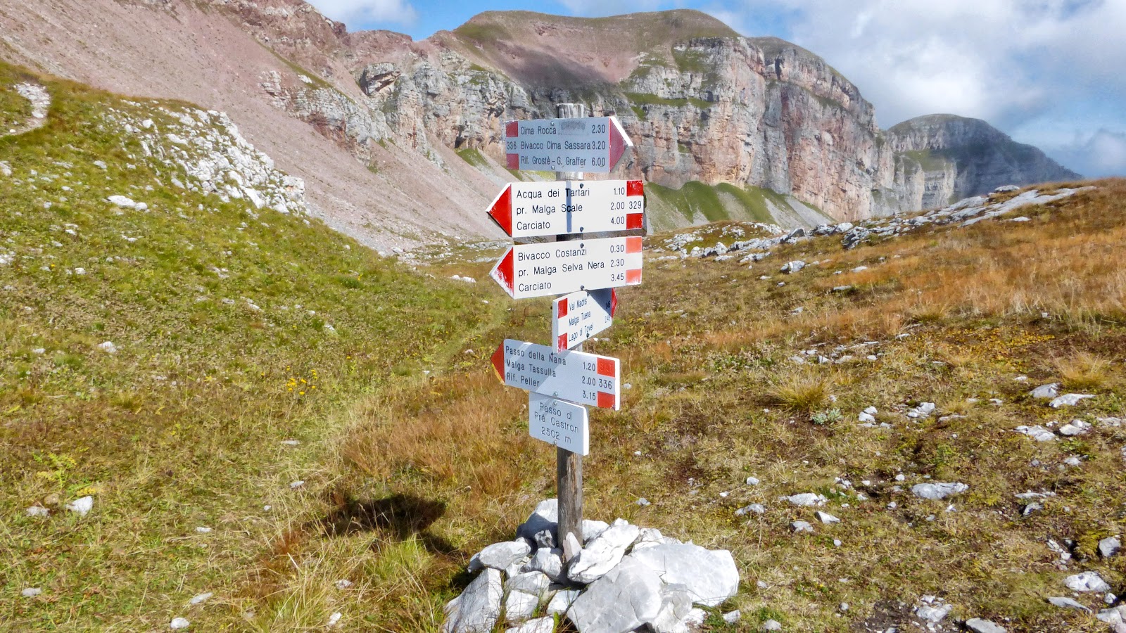 Brenta trek 6 - Sentieri N.Vidi e C.Costanzi