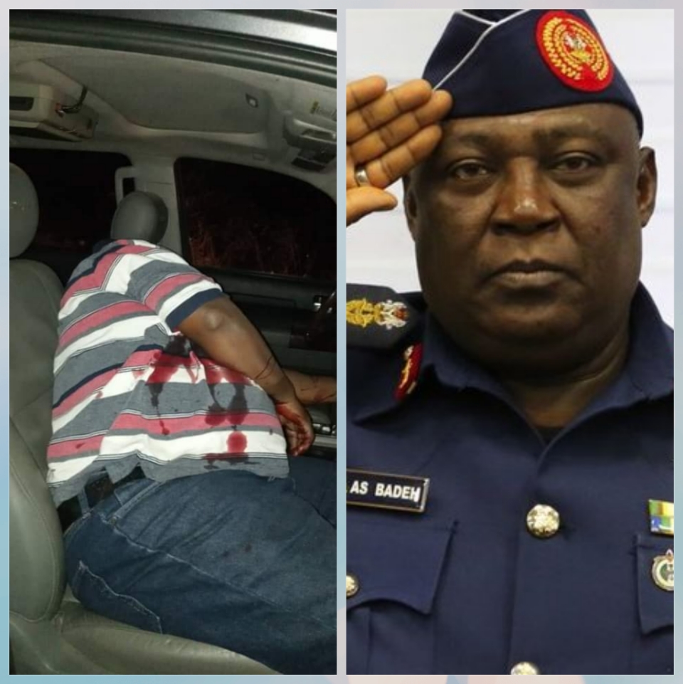 Here are photos from the scene of assassination of Alex Badeh and his ...