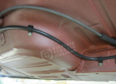 Virginia Classic Mustang Blog: New Part! 65 GT350 Shelby Battery Cable ...