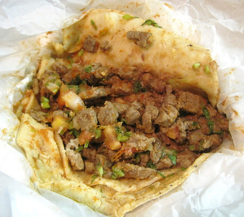 food trip: Machaca Burrito