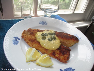 Scandinavian Today Cooking Show: Fiskefilet - How to make Danish Fish ...