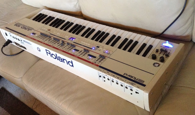 MATRIXSYNTH: Custom White "Cream Meanie" Roland Juno-106